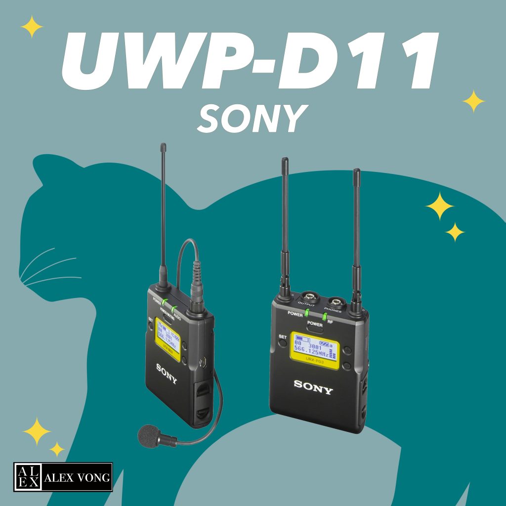 Sony UWP-D11 無線收錄音麥克風MiniMic - 三六影像器材出租｜AlexVongStudio｜攝影燈光收音影像器材出租